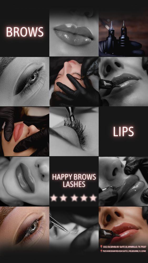 HAPPY BROWS & LASHES - Updated October 2025 - 14 Photos - 1901 Medi ...