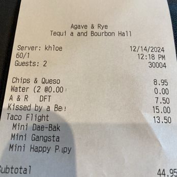 AGAVE & RYE - LEXINGTON FAYETTE - Updated January 2026 - 574 Photos ...