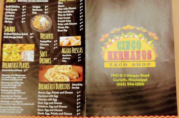 CINCO HERMANOS TACO SHOP - Updated February 2025 - 14 Reviews - 1901 G ...