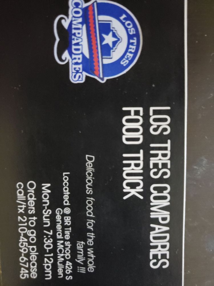 LOS TRES COMPADRES FOOD TRUCK - Updated July 2025 - 426 S General ...