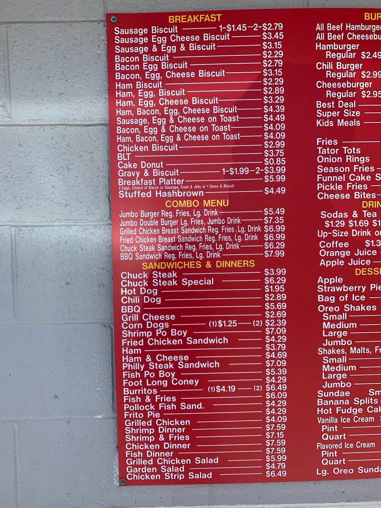 BURGER SHACK - Updated April 2024 - 372 N Sebastian, West Helena ...