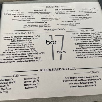BAR 17 BISTRO - Updated November 2024 - 283 Photos & 118 Reviews - 6725 ...
