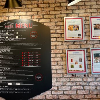 OLD DOMINION PIZZA COMPANY - Updated July 2025 - 62 Photos & 118 ...