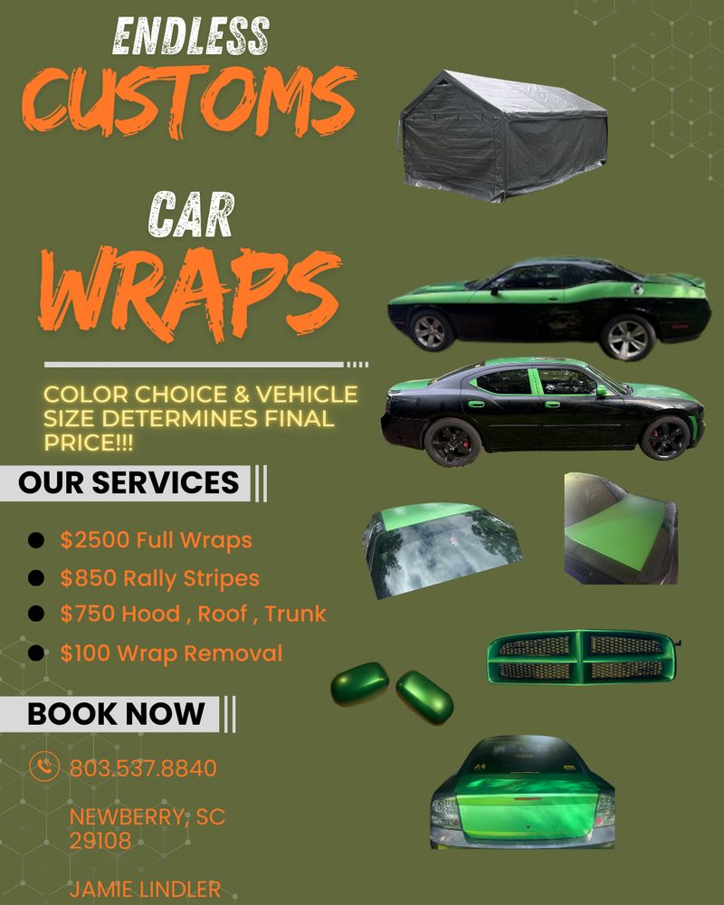 ENDLESS CUSTOMS - Updated September 2025 - Request a Quote - 2326 ...