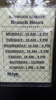 BROOKLYN PUBLIC LIBRARY - MIDWOOD LIBRARY - Updated October 2025 - 25 ...