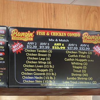 BANGIN’ FISH & CHICKEN - Updated January 2025 - 46 Photos & 47 Reviews ...