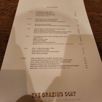 THE GRAZING GOAT MARYLEBONE - Updated September 2024 - 357 Photos & 298 ...