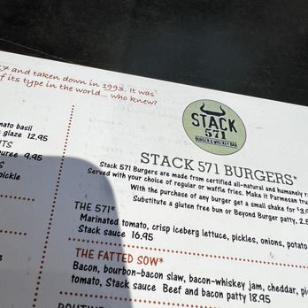 STACK 571 BURGER AND WHISKEY BAR - Updated July 2025 - 455 Photos & 353 ...