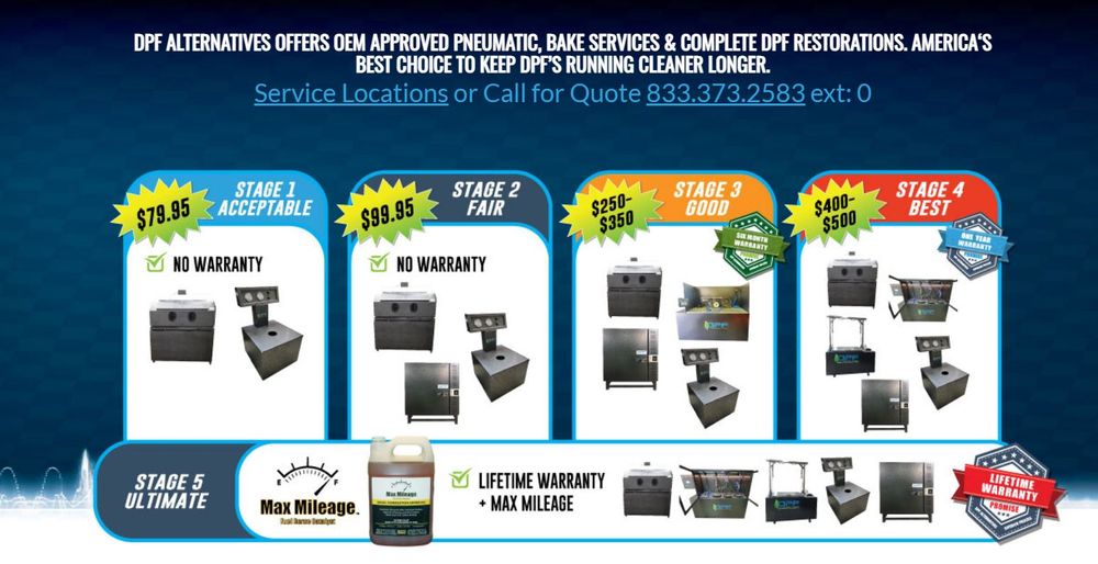 DPF ALTERNATIVES - Updated July 2025 - 19345 N Indian Canyon Dr, North ...