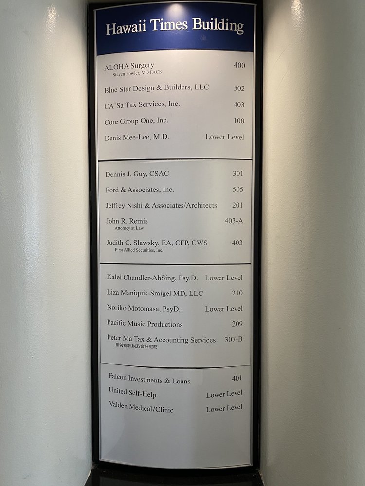 THE HAWAII TIMES BUILDING - 928 Nuuanu Ave, Honolulu, Hawaii ...