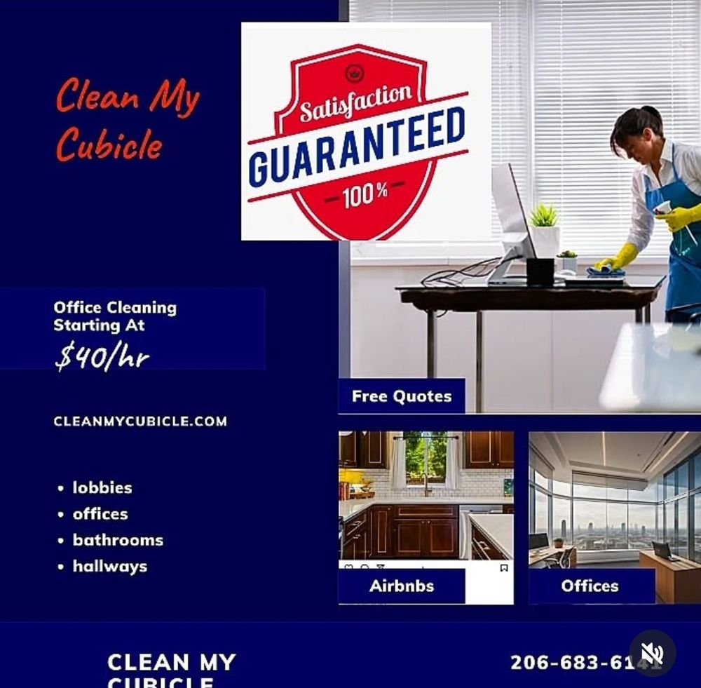 CLEAN MY CUBICLE - Updated March 2025 - Request a Quote - Seattle ...