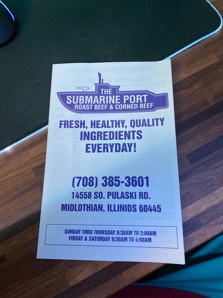 THE SUBMARINE PORT - 32 Photos & 41 Reviews - 14558 S Pulaski Rd ...