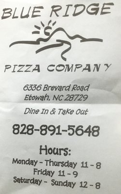 BLUE RIDGE PIZZA CO - Updated January 2025 - 39 Photos & 95 Reviews ...