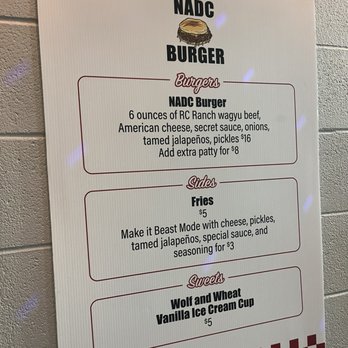 NADC BURGER - Updated August 2024 - 105 Photos & 110 Reviews - 85 ...