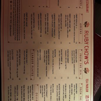 RUBY CHOW’S - Updated June 2025 - 1139 Photos & 414 Reviews - 620 Glen ...