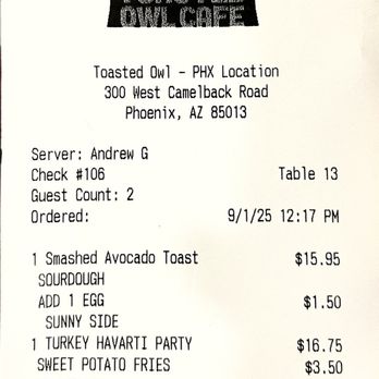 THE TOASTED OWL CAFE - Updated October 2025 - 375 Photos & 219 Reviews - 300 W Camelback Rd ...
