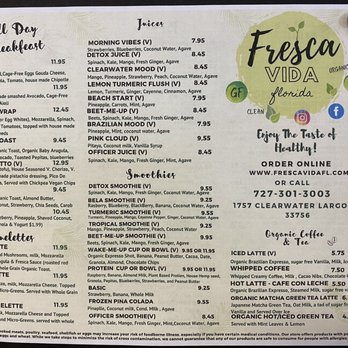 FRESCA VIDA FLORIDA - Updated October 2025 - 116 Photos & 120 Reviews ...