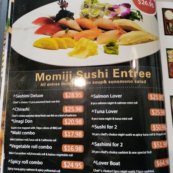 MOMIJI SUSHI - Updated December 2025 - 90 Photos & 95 Reviews - 3380 ...