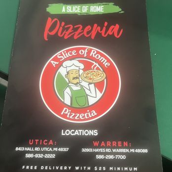 A SLICE OF ROME PIZZERIA - Updated July 2025 - 34 Photos & 39 Reviews ...