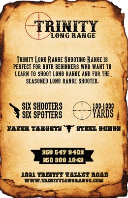 TRINITY LONG RANGE SHOOTING - Updated December 2025 - 1021 Trinity ...