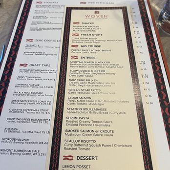 WOVEN SEAFOOD & CHOPHOUSE - Updated January 2025 - 412 Photos & 195 ...