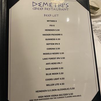 DEMETRI’S GREEK RESTAURANT - Updated January 2026 - 300 Photos & 305 ...