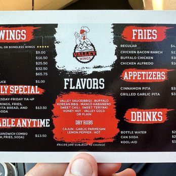 VALLEY WINGS - Updated December 2025 - 340 Photos & 466 Reviews - 1495 ...
