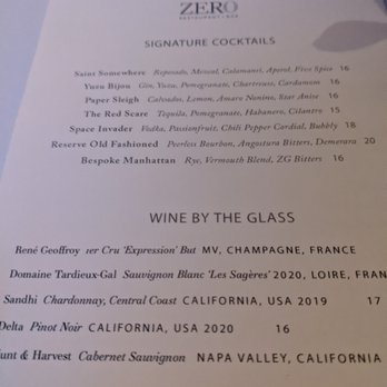 ZERO RESTAURANT + BAR - 483 Photos & 134 Reviews - 0 George St ...