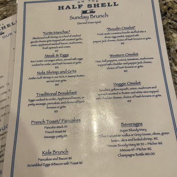 ON THE HALF SHELL - Updated October 2025 - 142 Photos & 115 Reviews ...