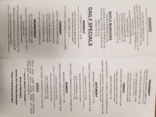 MAPLE RESTAURANT - 40 Photos & 90 Reviews - Food near Ambridge, PA ...