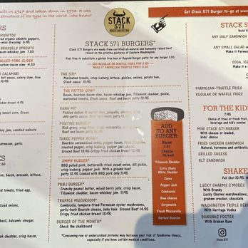STACK 571 BURGER & WHISKEY BAR - Updated July 2025 - 703 Photos & 674 ...