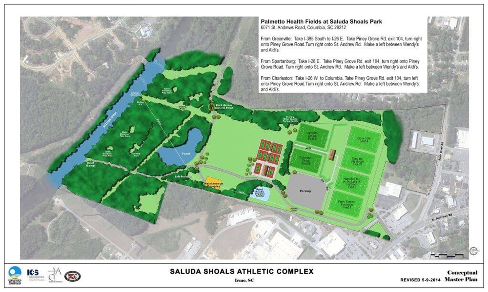 SALUDA SHOALS PARK EAST - Updated November 2024 - 6071 Saint Andrews Rd ...
