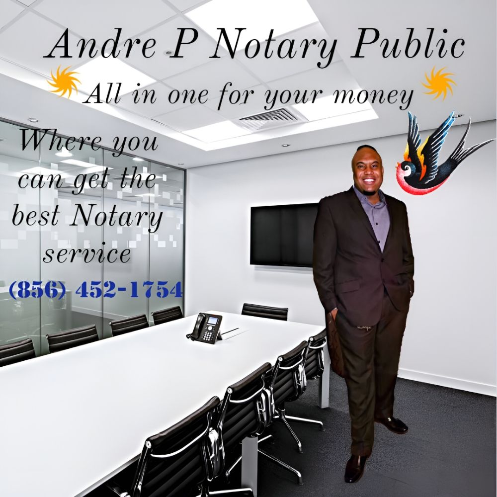 ANDRE P NOTARY PUBLIC - Request a Quote - Lindenwold, New Jersey ...