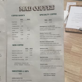 MAD COFFEE - Updated July 2024 - 68 Photos & 32 Reviews - 201 ...