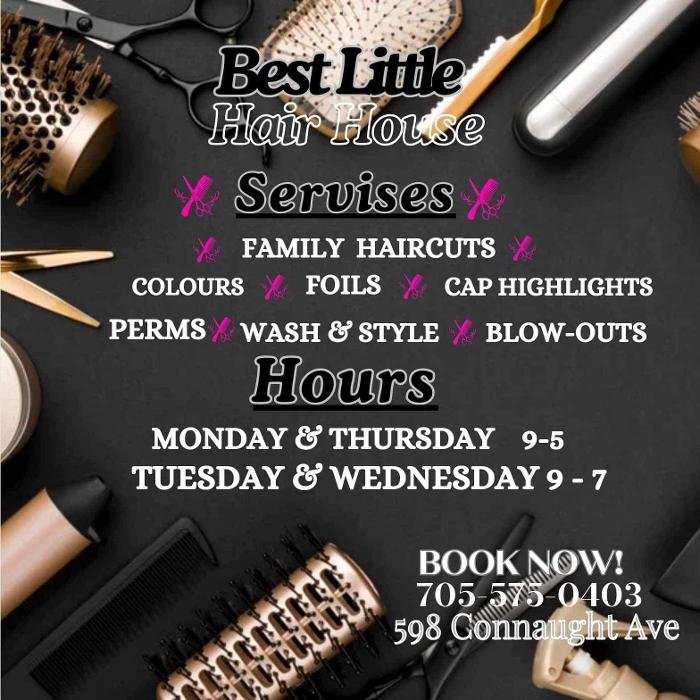 BEST LITTLE HAIR HOUSE - Updated October 2025 - 598 Connaught Avenue, Sault Ste. Marie, Ontario ...