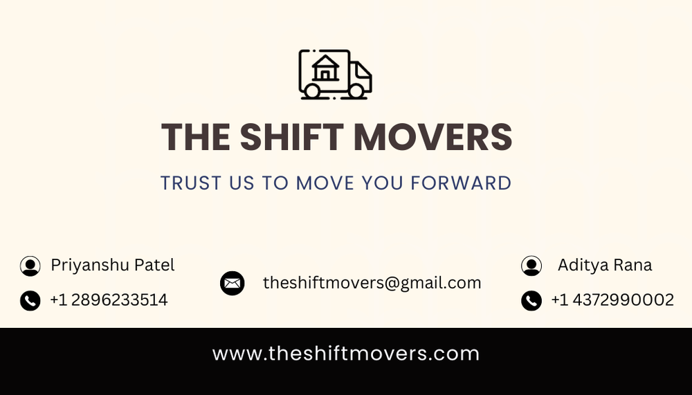 THE SHIFT MOVERS - Updated December 2024 - Request a Quote - Brampton, Ontario, Canada - Movers ...