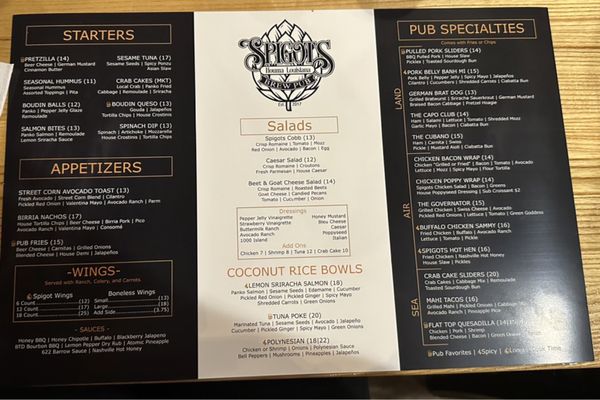 SPIGOTS BREW PUB - Updated October 2024 - 126 Photos & 63 Reviews - 622 ...