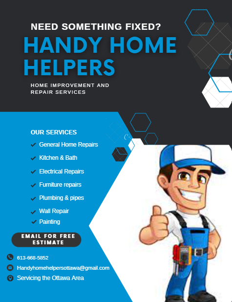 HANDY HOME HELPERS - Updated January 2025 - Request a Quote - Ottawa ...
