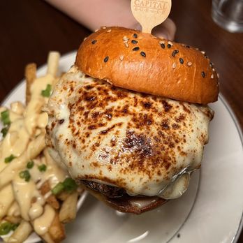 THE CAPITAL BURGER - Burgers in Boston, Massachusetts at 159 Newbury St ...