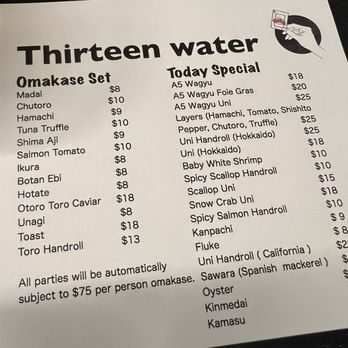 THIRTEEN WATER - Updated November 2024 - 1533 Photos & 224 Reviews ...
