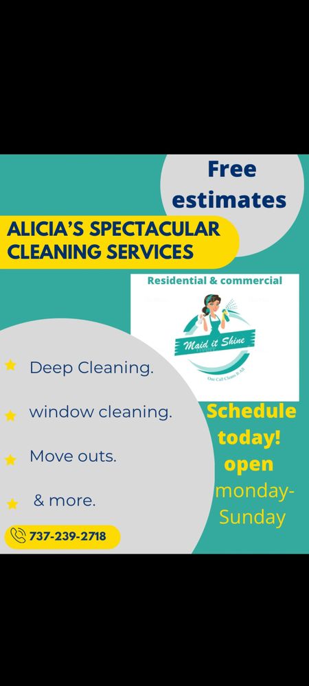 ALICIA’S SPECTACULAR CLEANING SERVICES - Request a Quote - Willis ...