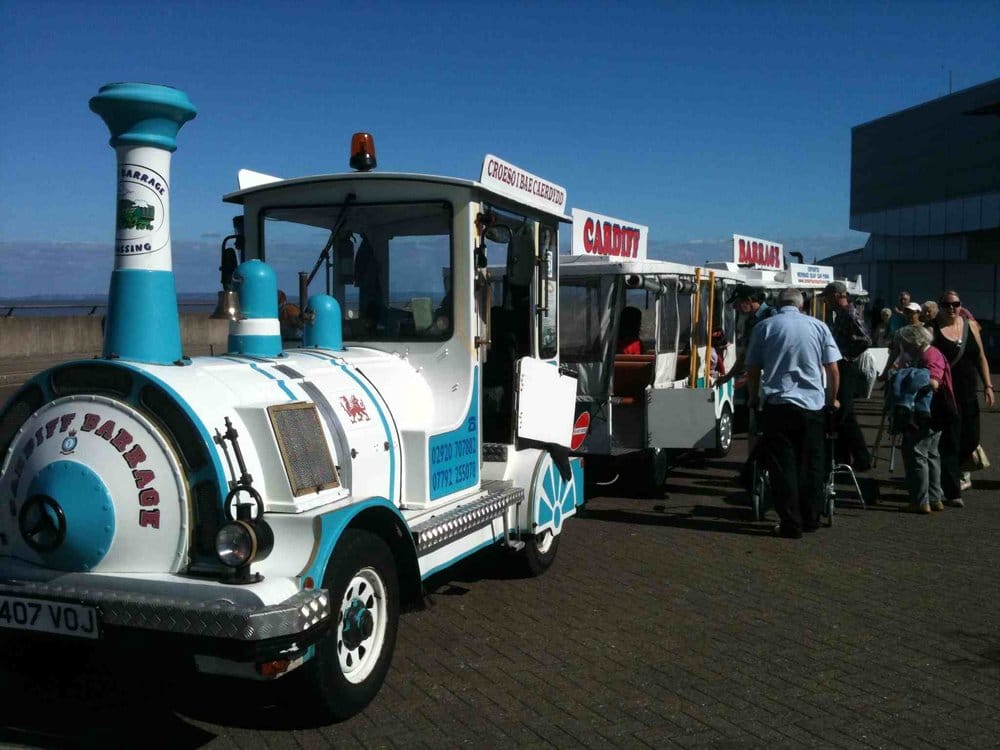 CARDIFF BAY ROAD TRAIN - Stuart Street Car Park, Cardiff Bay, Cardiff ...