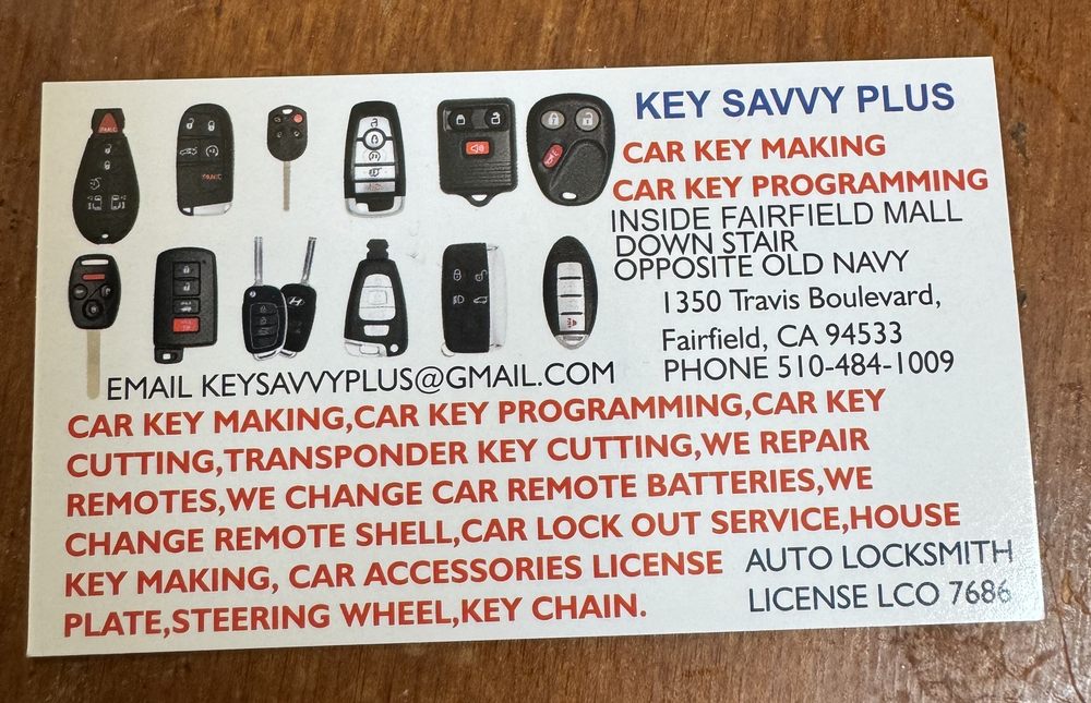 KEY SAVVY PLUS - Updated May 2025 - 1350 Travis Blvd, Fairfield ...