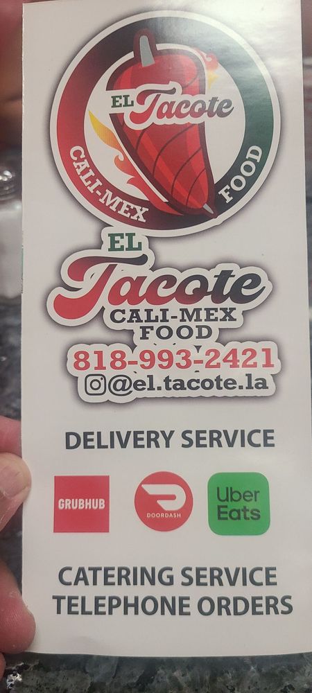 EL TACOTE CALI-MEX FOOD - 12650 Sherman Way, Los Angeles, California ...