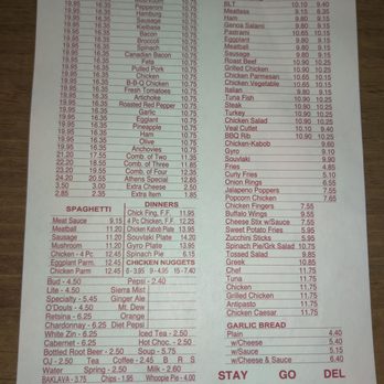 ATHENS PIZZA & FAMILY RESTAURANT KEENE - Updated September 2025 - 46 ...