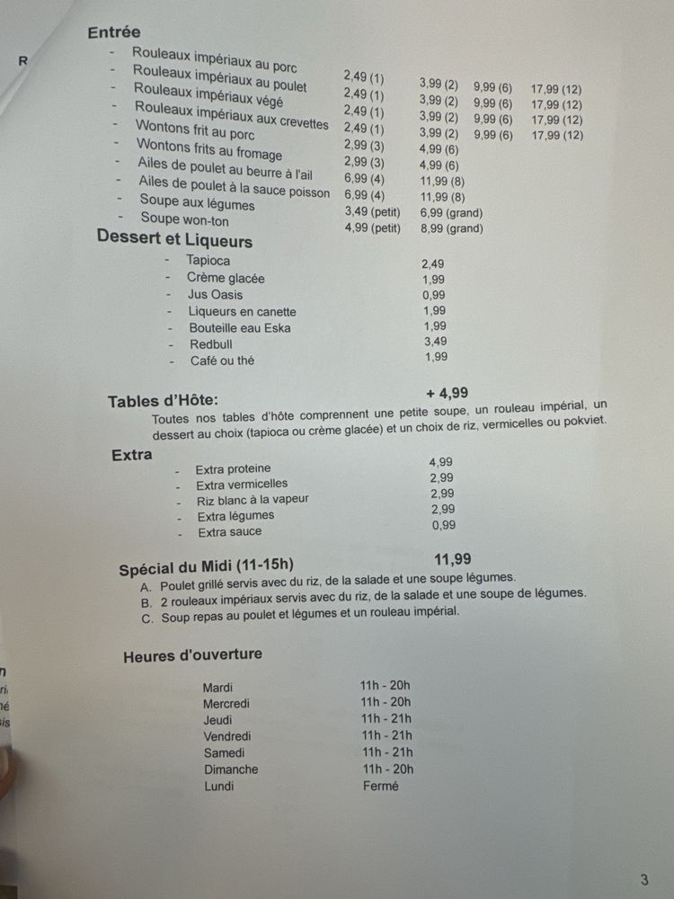 ROULO VIETNAMIEN - Updated September 2024 - 5150 Boulevard de l'Ormière ...