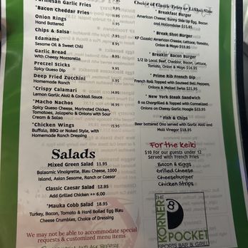 KORNER POCKET BAR & GRILL - Updated January 2026 - 169 Photos & 181 ...