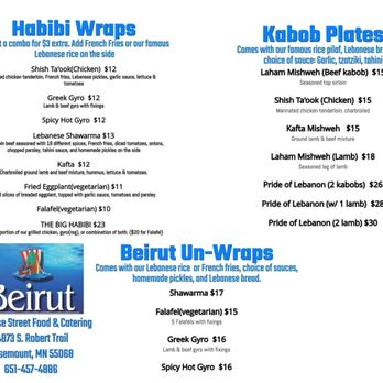 BEIRUT LEBANESE STREET FOOD - Updated December 2025 - 150 Photos & 254 ...