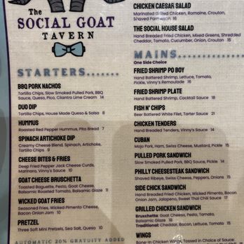 THE SOCIAL GOAT TAVERN - Updated June 2025 - 149 Photos & 160 Reviews ...