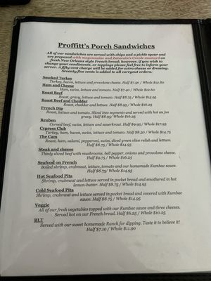 PROFFITT’S PORCH - Updated April 2024 - 30 Photos & 59 Reviews - 1587 ...
